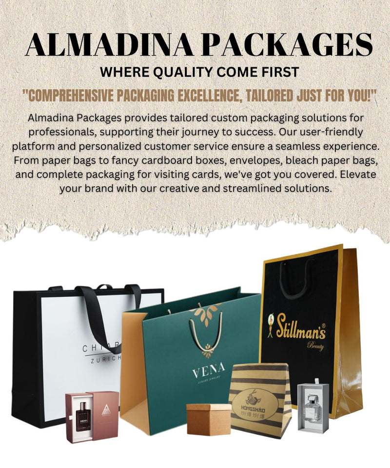 Welcome to ALMADINA PACKAGES Your Destination for Customized Packaging